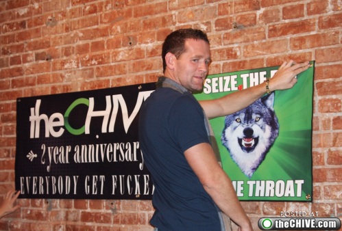 the chive throws anniversary party