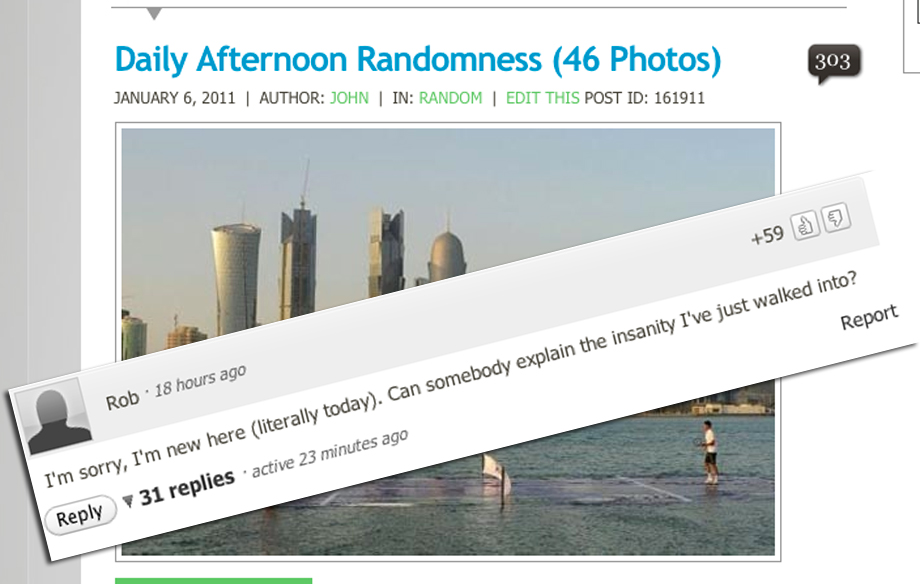 First-time Chiver asks what theCHIVE is. This was your response (3 ...