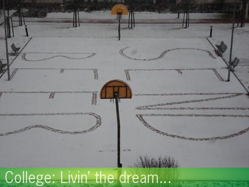 Just a friendly reminder to all you college misfits
