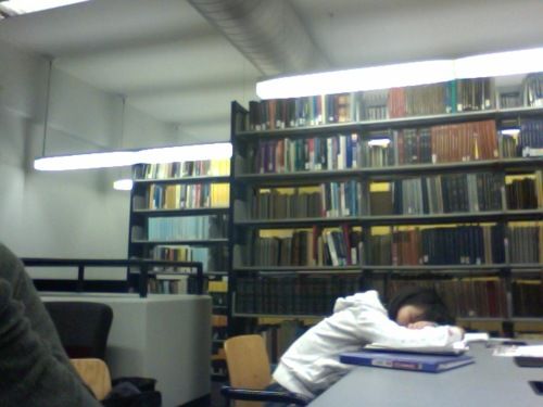 Asian Students Sleeping in Libraries Gallery