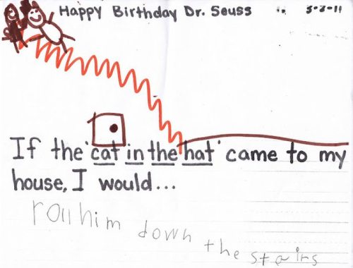 Disturbing kid's drawings are funny