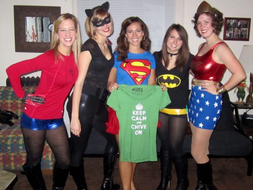 Chivers in Halloween Costumes