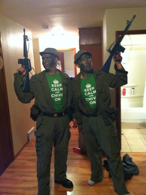 Chivers in Halloween Costumes