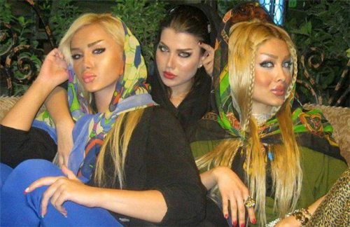 Social network girls of Iran