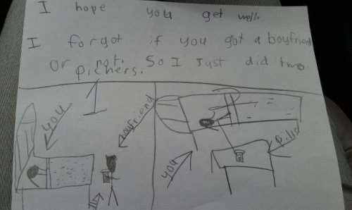 Funny kids art drawings
