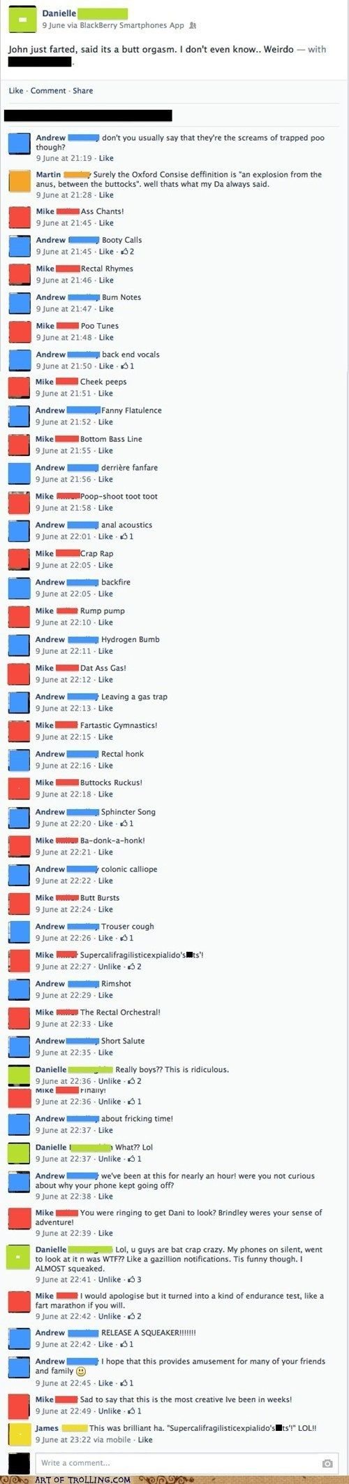 Funny examples of trolling