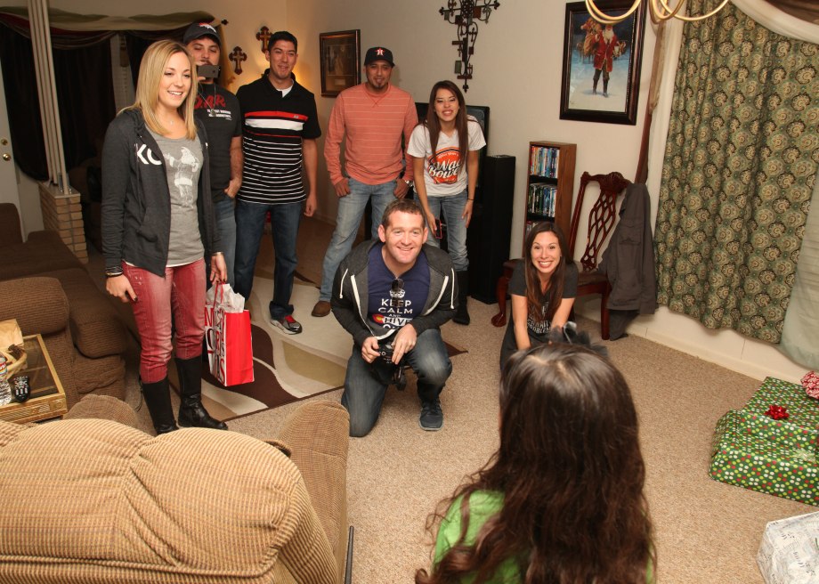 The Chivers pay it forward to give a little girl the best Christmas ...