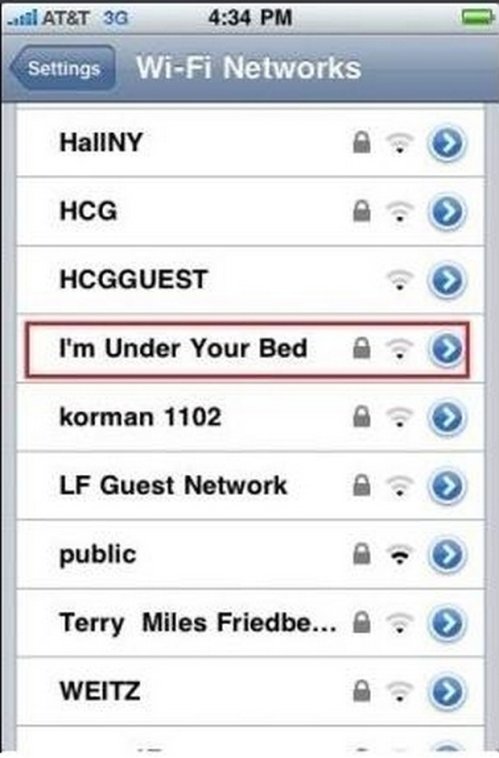 People having fun with their Wifi/Hotspot names (23 Photos)