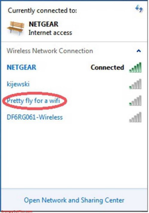 People having fun with their Wifi/Hotspot names (23 Photos)