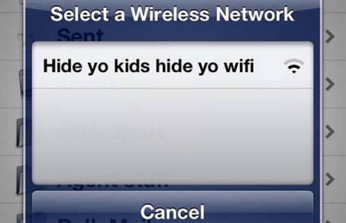 People having fun with their Wifi/Hotspot names (23 Photos)