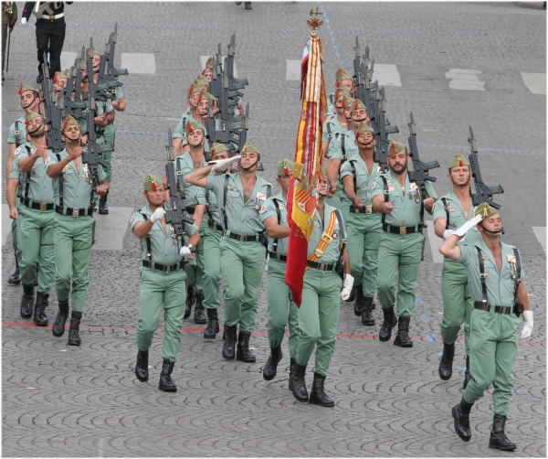 Photos of the Spanish Legion uniforms