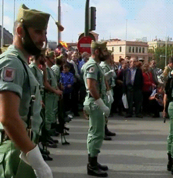 Photos of the Spanish Legion uniforms