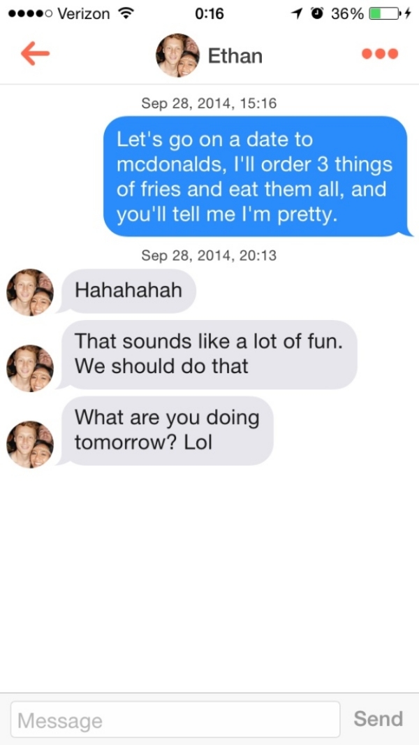 The Weird Things People Say On Tinder