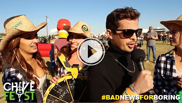 The Wheel of Destiny spices things up at Chive Fest Dallas