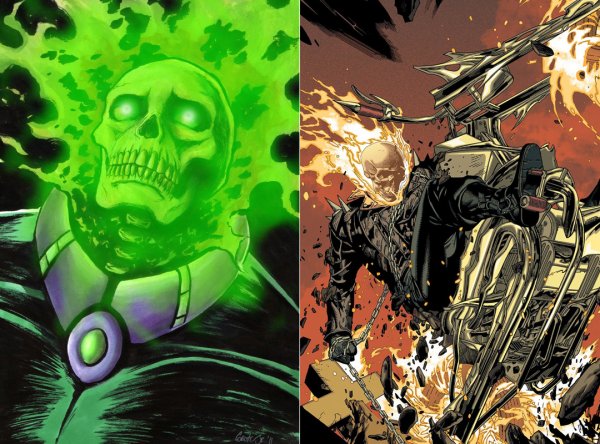 Atomic Skull Vs Ghost Rider