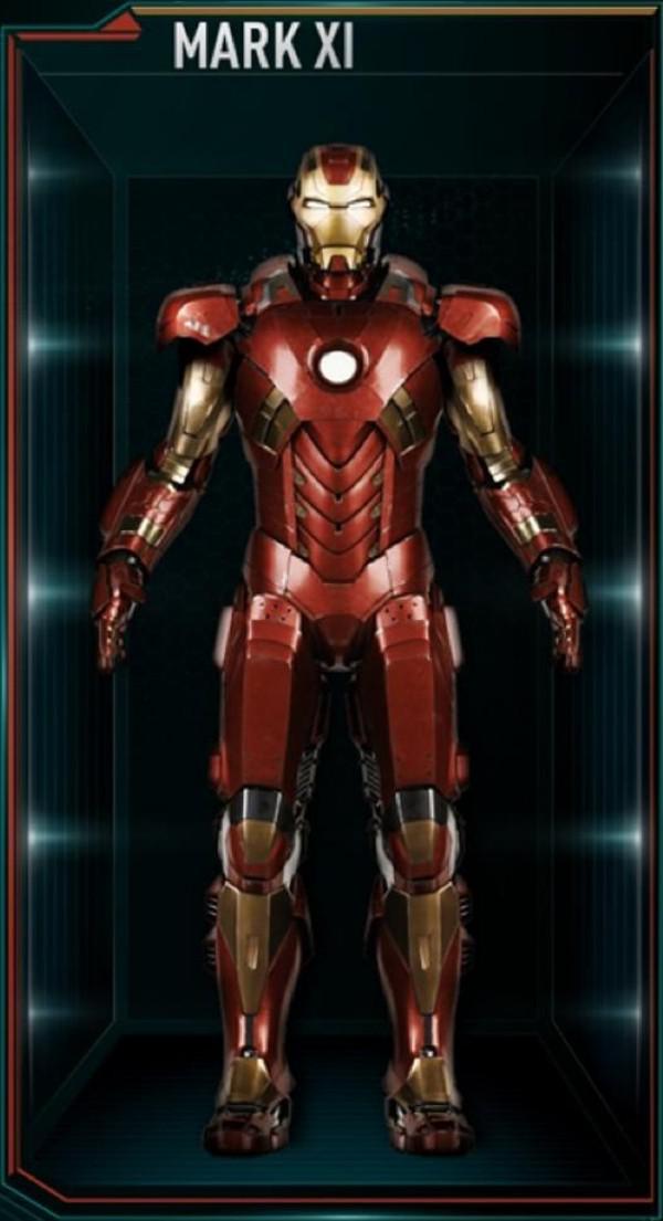 Every suit from the 'Iron Man' movies