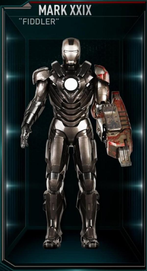 Every suit from the 'Iron Man' movies