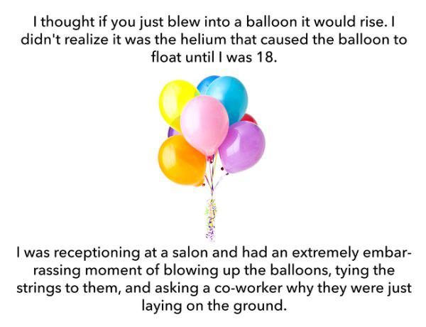 Things people are embarrassed they didn't know till they were too old