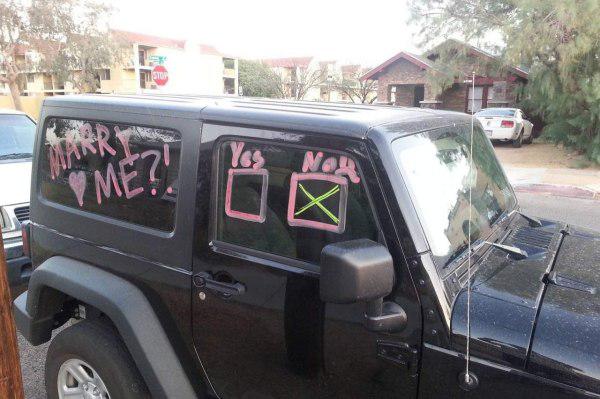 Some of the worst wedding proposals ever