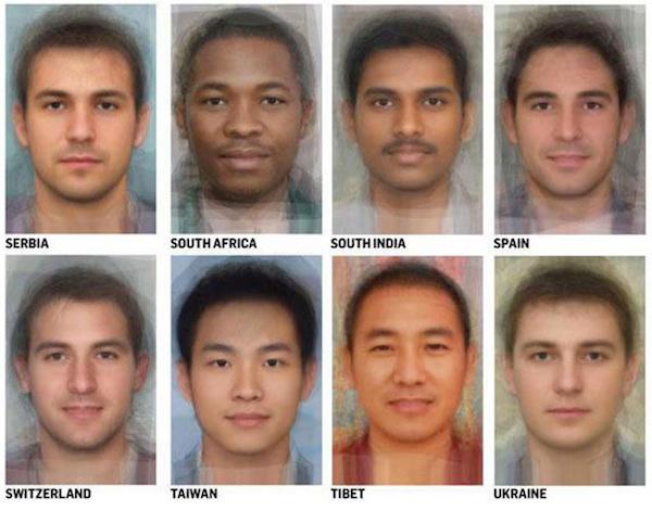 Here's what the average person looks like in each country