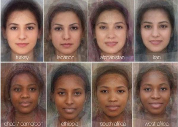 Here's what the average person looks like in each country