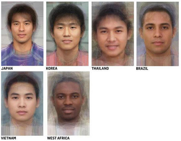 Here's what the average person looks like in each country