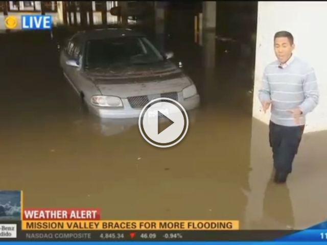 News team catches a guy having a REALLY bad day... (Video)