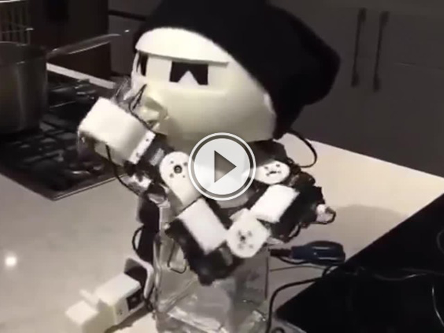 This alcoholic robot will make sure you never drink alone again