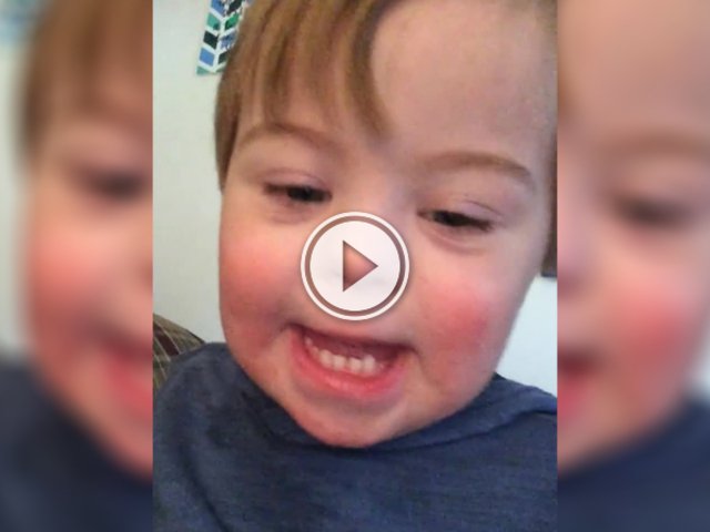 Adorable little kid attempts to say the ABCs (Video)