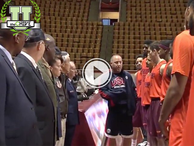 VT basketball coach shows his players a little something about respect