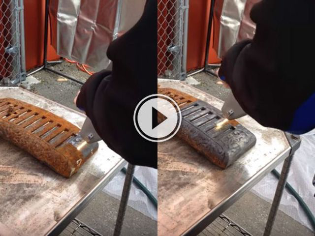 Fastest and safest way to remove rust, (Video)