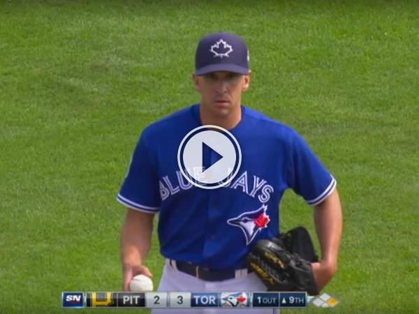 Switch hitter and pitcher, do a little dance at the diamond (Video)