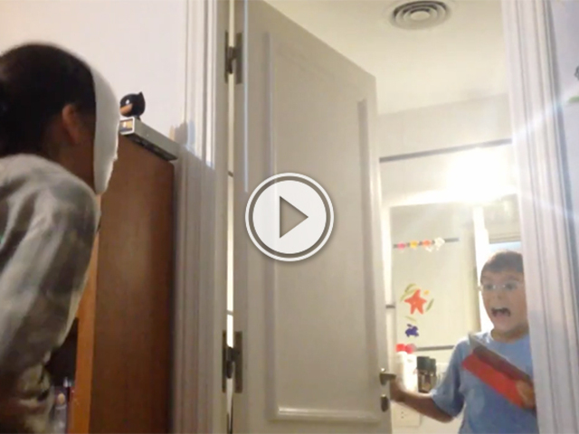 Messing with your siblings is just part of growing up