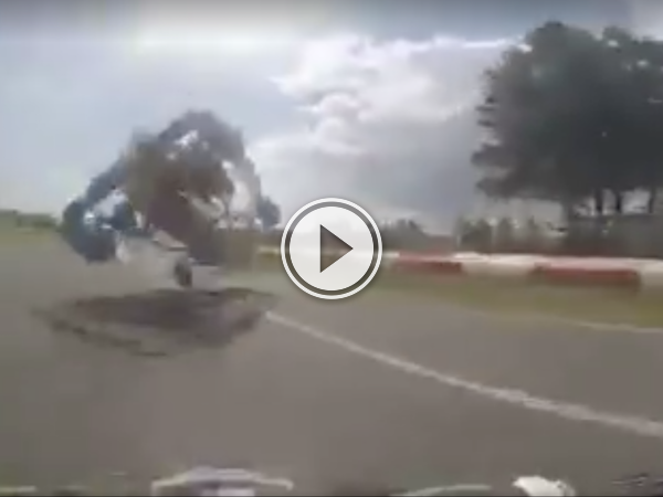 Insane flying Go-Kart is like a real world MarioKart move! (X Photos)