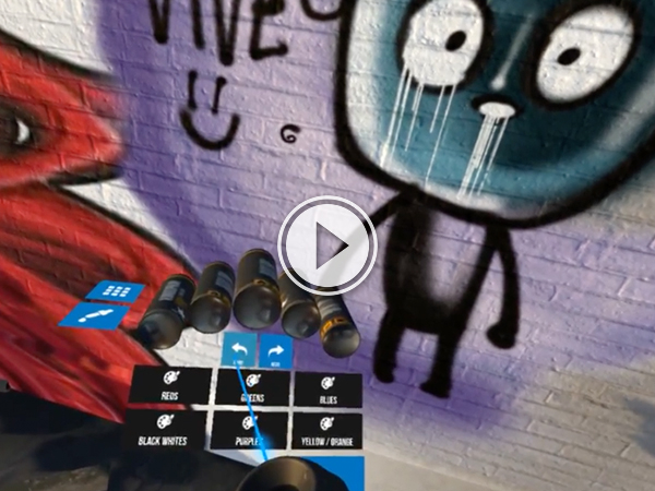 VR graffiti simulator will melt your eyes with awesome