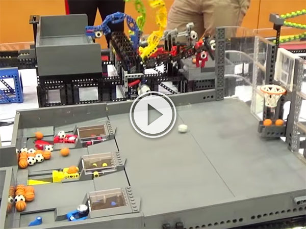 Ball sorting machine is oddly mesmerising (Video)