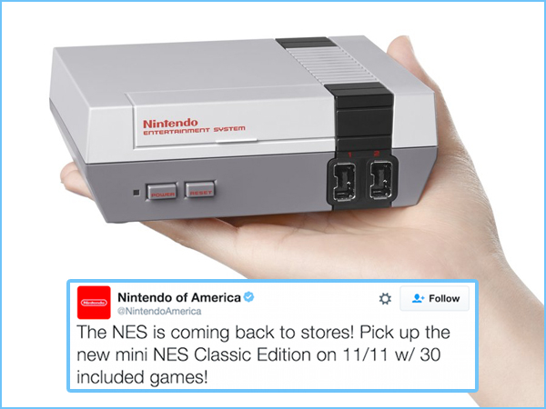 Nintendo is bringing NES classic to you this fall (5 Photos)
