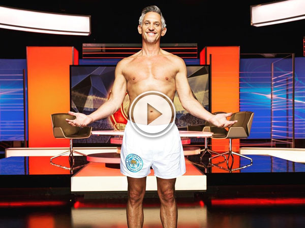 Gary Lineker Presents Match Of The Day In His Pants (Video)
