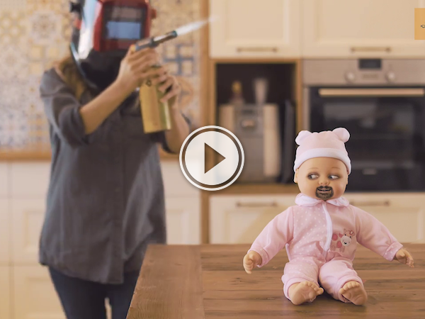 These singers are being very literal with their scary baby (Video)