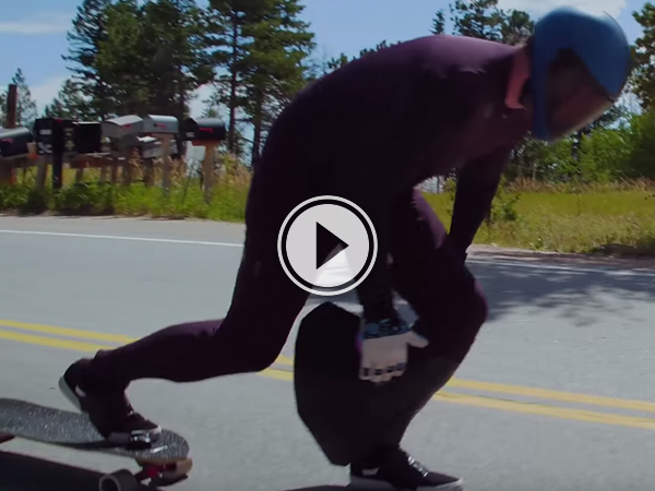 Skater breaks world speed record