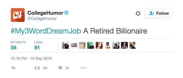 People reveal their dream jobs in 3 words or less and the answers are ...