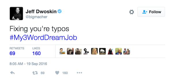 People reveal their dream jobs in 3 words or less and the answers are ...