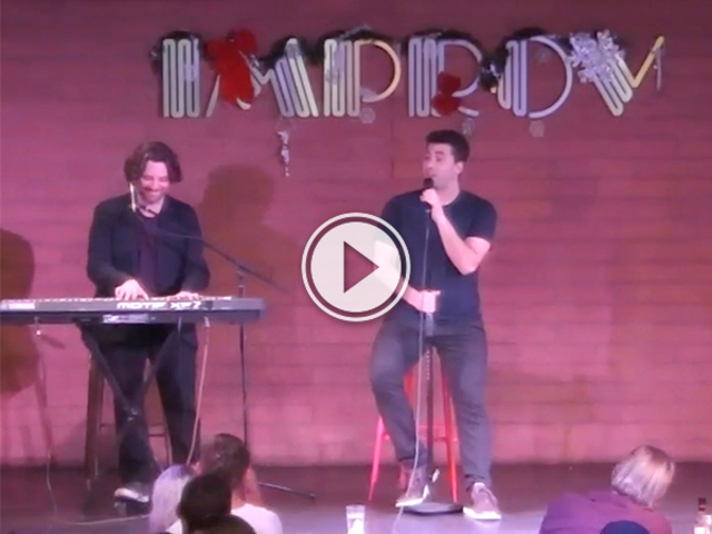 Heckler gets handled by these two comedians