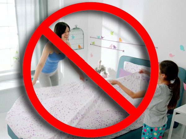 Scientists agree that you shouldn't be making your bed after all -- I ...