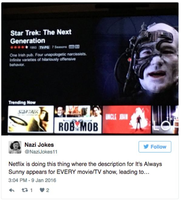 24 Times Netflix descriptions glitched
