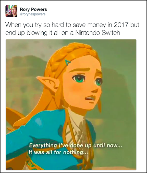 The best tweets about the Nintendo Switch we could find (28 Photos)