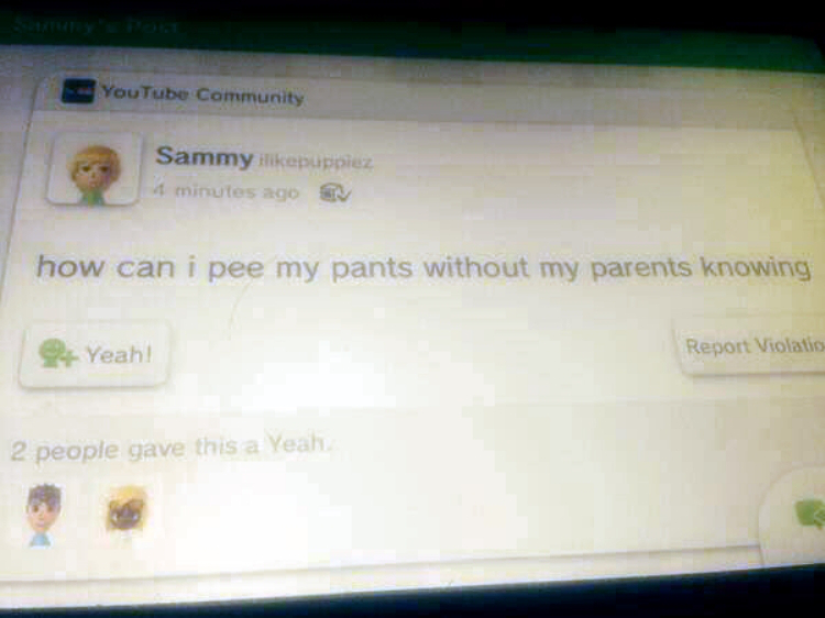 The best of Nintendo bad miiverse (40 Photos)