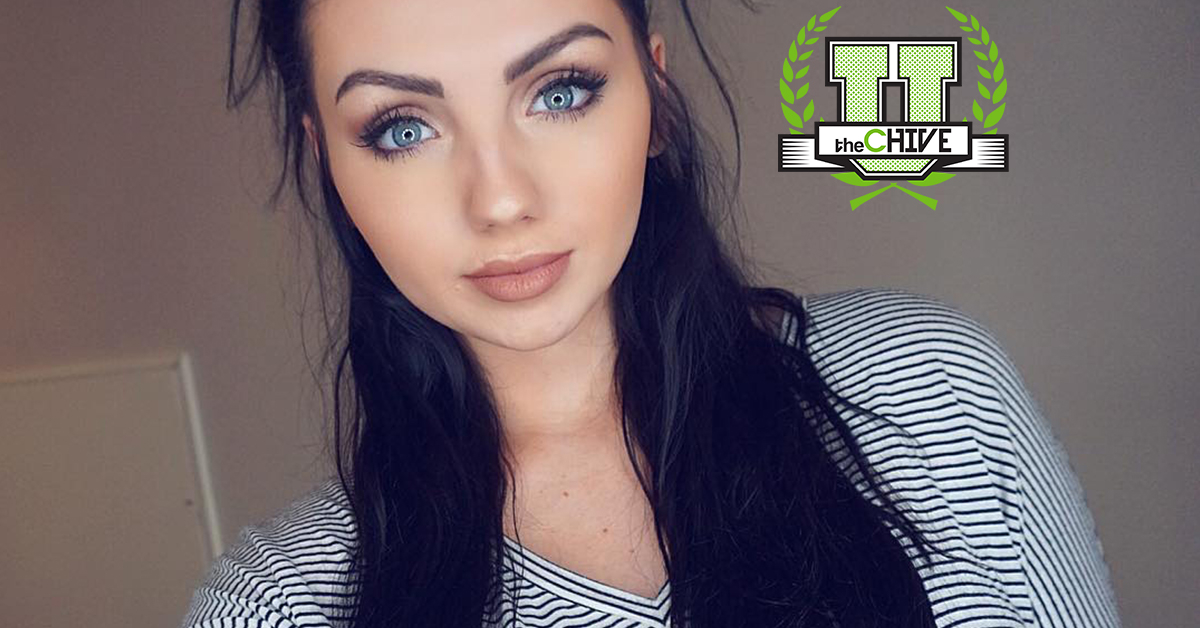 Hot coed from Purdue just enrolled at Chive University