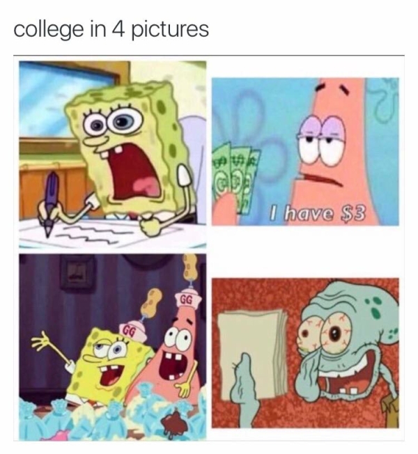 Put off that paper due tomorrow with some college memes