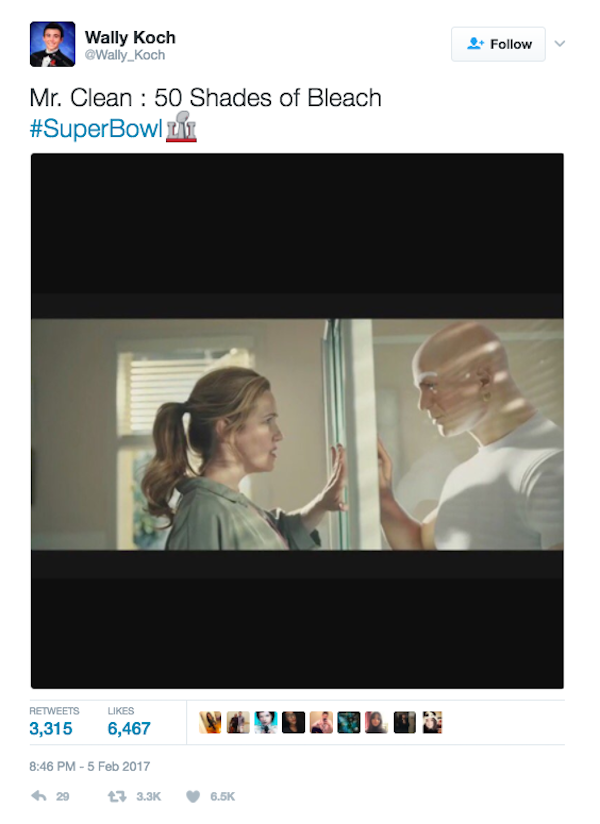 Mr. Clean got pretty dirty for his Super Bowl commercial (28 Photos)